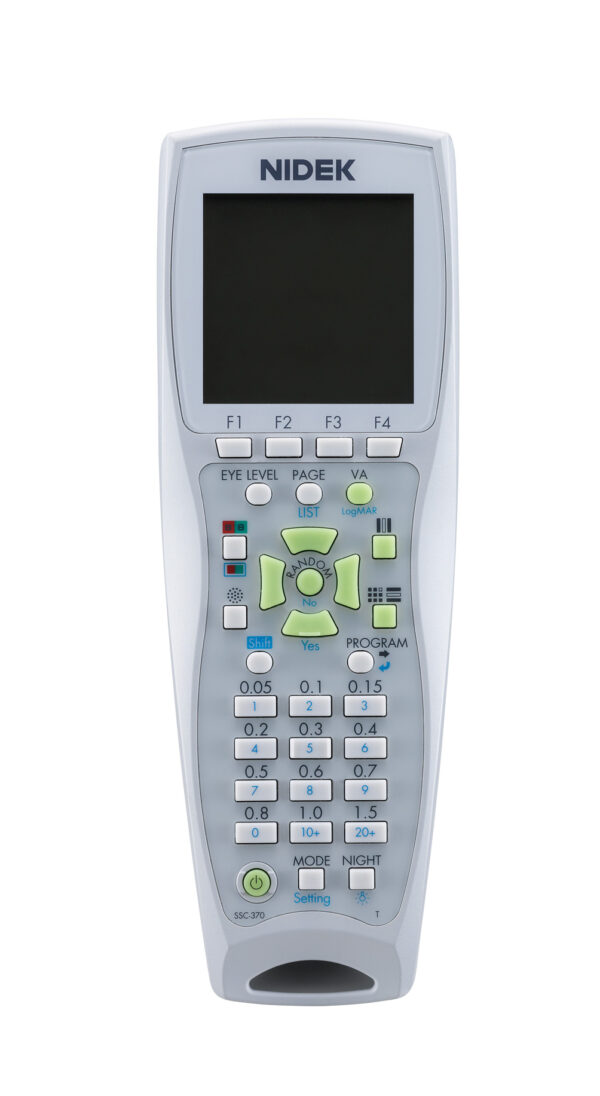 NIDEK SSC-370 Space Saving Chart