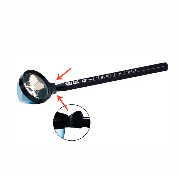 Volk G-4 Gonio, No Flange, 2-in-1 Handle