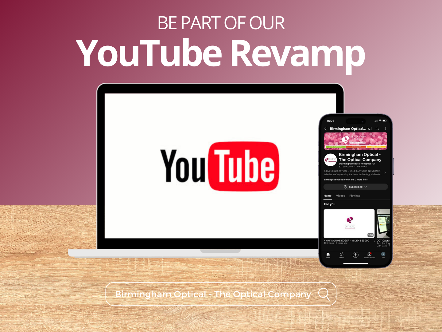 Be Part of our YouTube Revamp